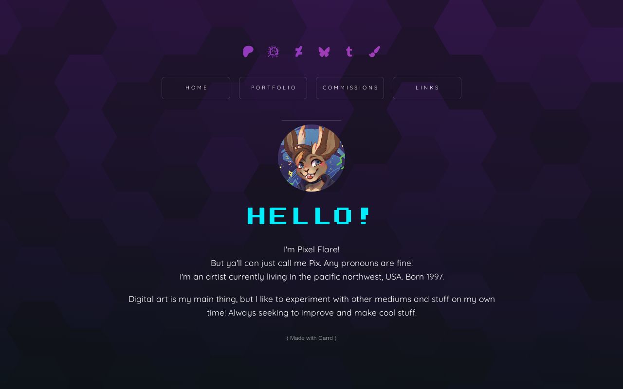 Pixel Flare's Info Page